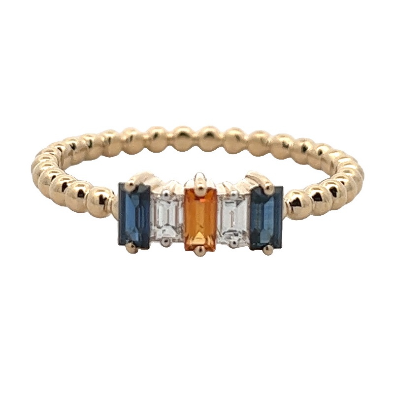 Beautifully Broken Spirit Ring in 14K Yellow Gold - GDSPR2953